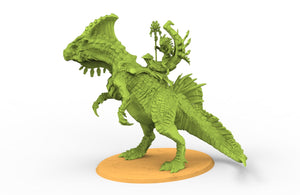Lost temple - Nebuladon skink on Dinosaur lizardmen oracle usable for