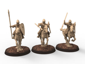 Medieval - Norman armoured crossbowmen, 11th century, Norman dynasty,