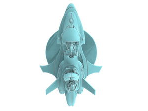 Space Elves - x1 Tech Elves Heavy Jetbike - Tech Elves - Edge Miniatur