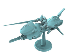 Space Elves - x3 Tech Elves Jetbike Lancers - Tech Elves Edge Miniatur