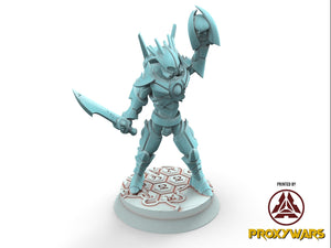 Space Elves - Bundle - Tech Elves - Edge Miniatures, The Cursed Dimens