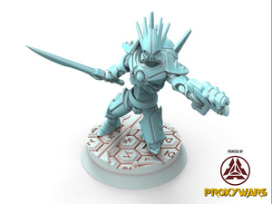 Space Elves - x5 Scorpid Warriors - Tech Elves - Edge Miniatures, The