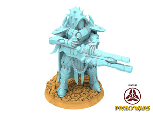 Space Elves - x3 Pirates Mobile Suits - Tech Elves - Edge Miniatures,