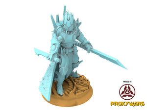 Space Elves - x5 Warrior DualWield - Tech Elves Edge Miniatures, The C