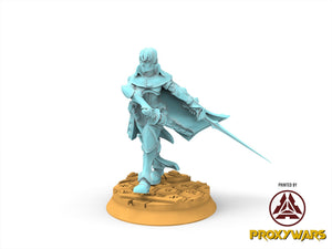 Space Elves - x1 Corsair Hunter - Tech Elves - Edge Miniatures, The Cu