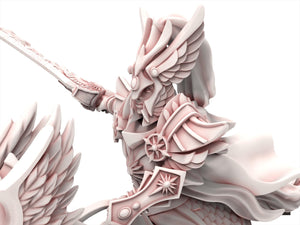 Hight Elves -Great Pheonix Commander, usable for 9th Age, Fantasy Batt