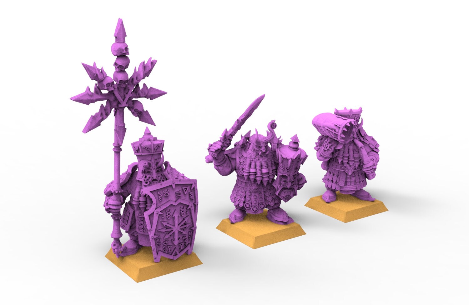 Chaos Dwarves - Chaos infernal dwarf Immortals infantry swordsmen usab ...